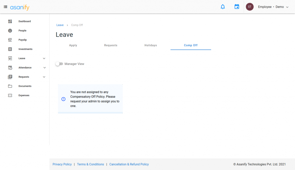 Compensatory off: Rules and everything else you need to know! - Asanify